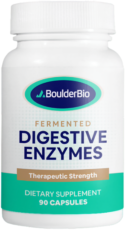 Therapeutic Strength Fermented Digestive Enzymes - BoulderBio