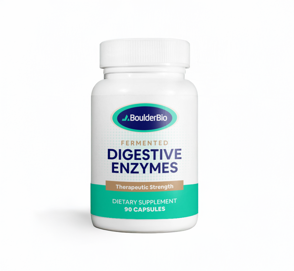 Therapeutic Strength Fermented Digestive Enzymes - BoulderBio